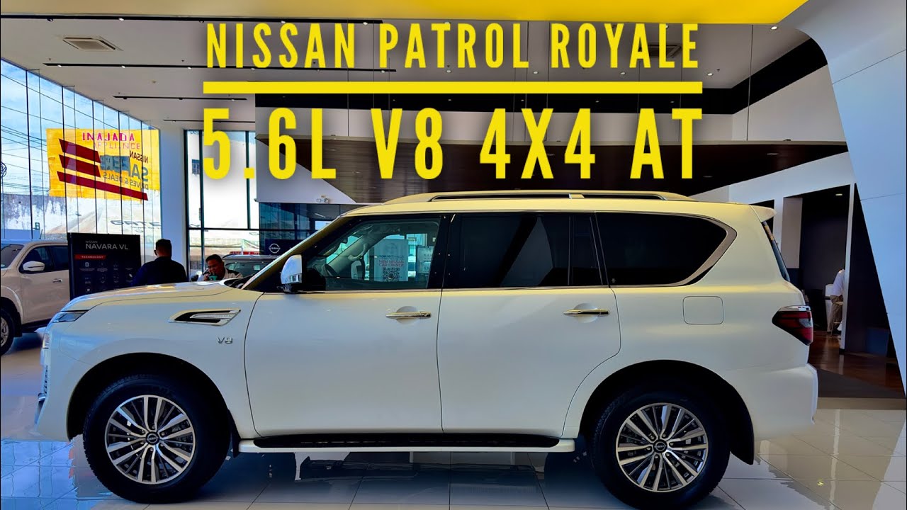 Nissan Patrol Royale 5.6L V8 4x4 AT | 2023 Black Interior - YouTube