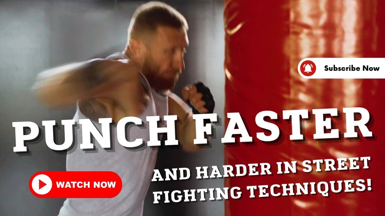 Punch Faster and Harder in Street Fighting Techniques! - YouTube