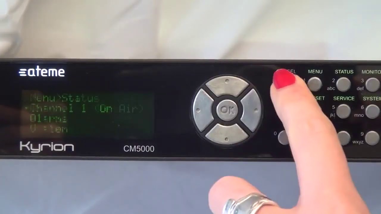 Ateme Kyrion CM5000 DSNG DENG видеокодер - YouTube