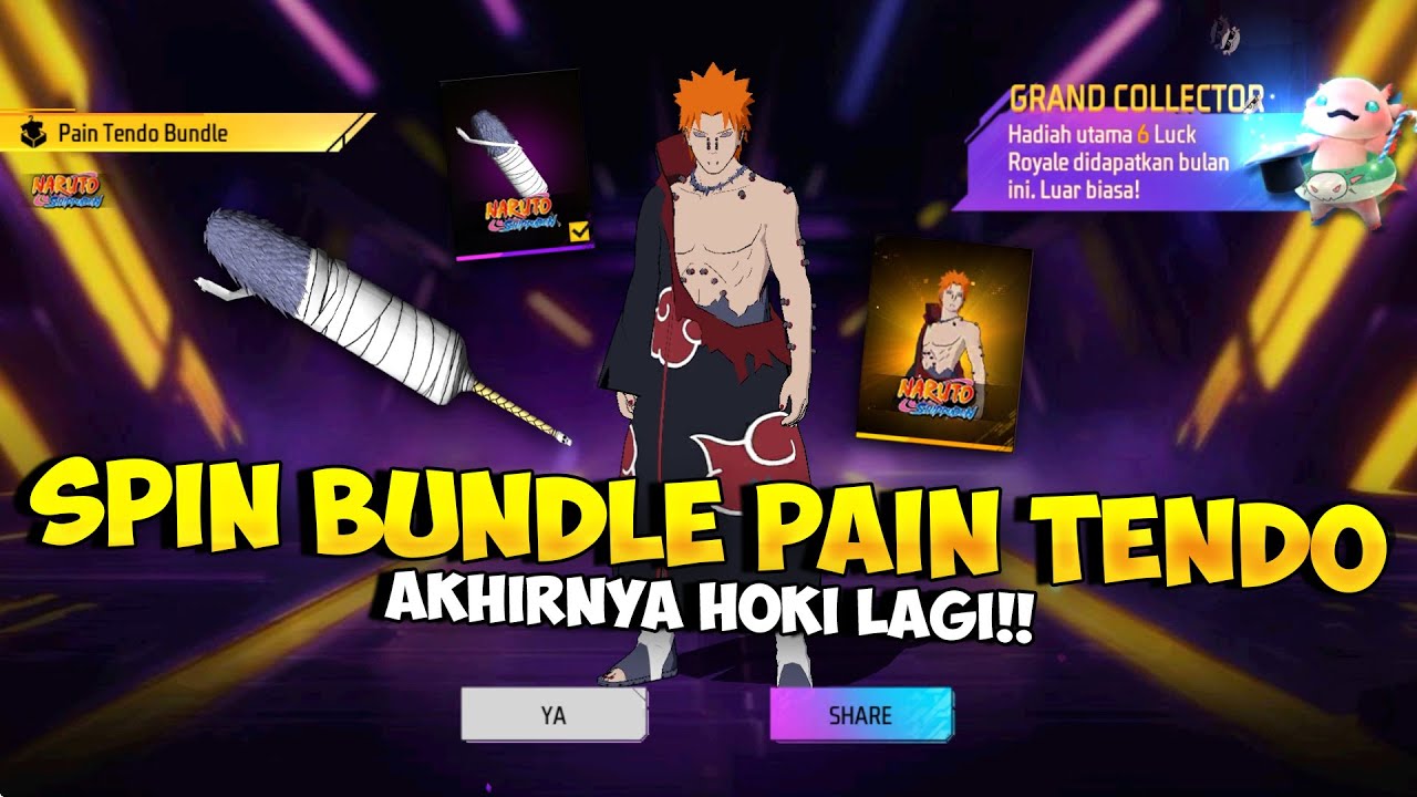 BORONG BUNDLE PAIN TENDO !! Lumayan Hoki Spin Event Bundle Pain Tendo ...