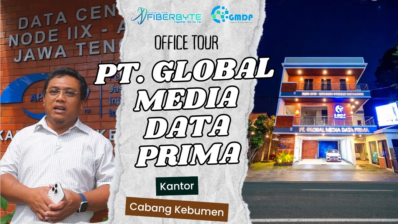 Office Tour PT. Global Media Data Prima Branch Kebumen - YouTube