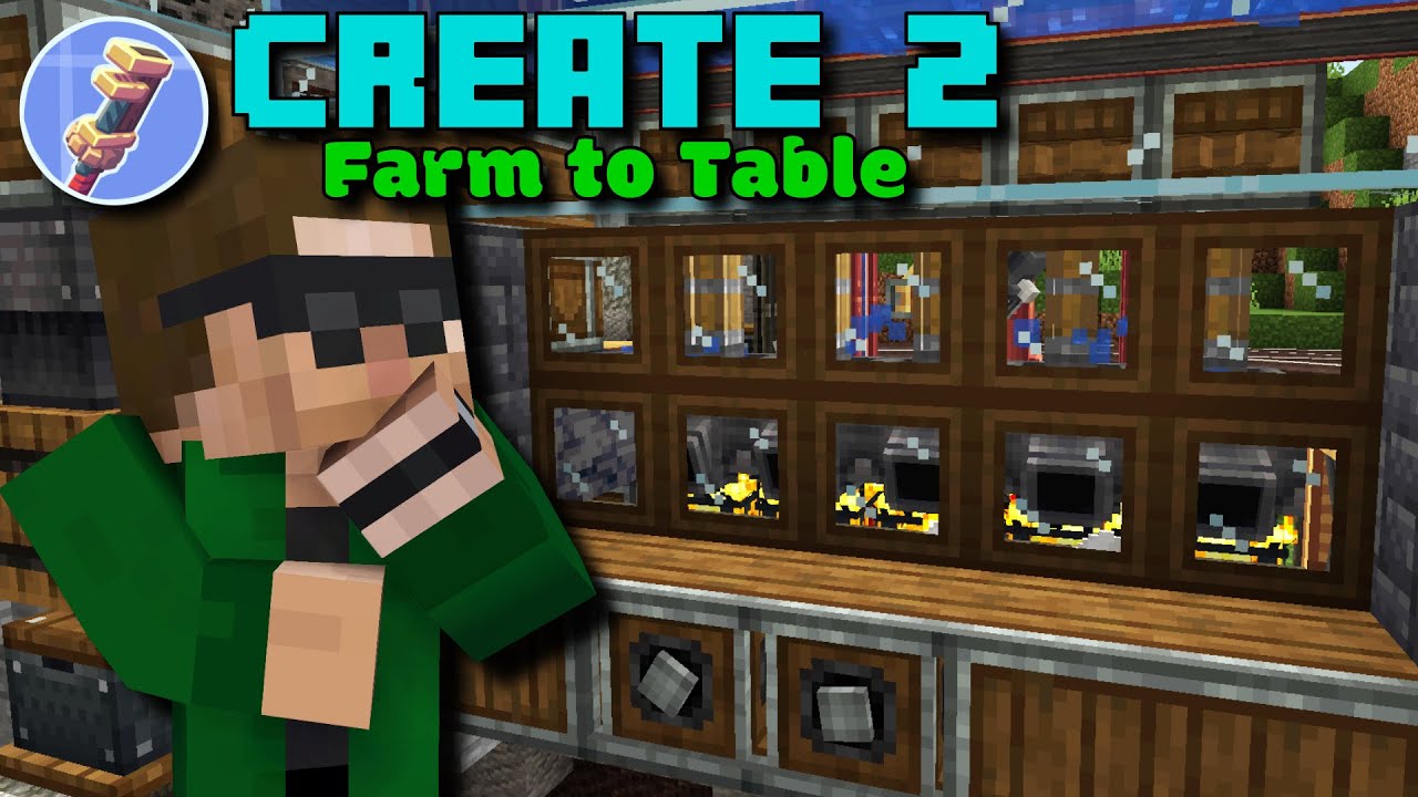 Getting Salty! Automated Salt Farm - Create Mod (2x33) - YouTube