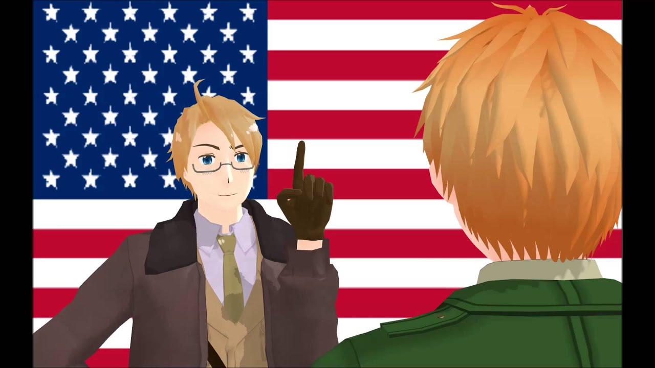 [MMD x APH] I Got One Less Problem Without Ya - YouTube