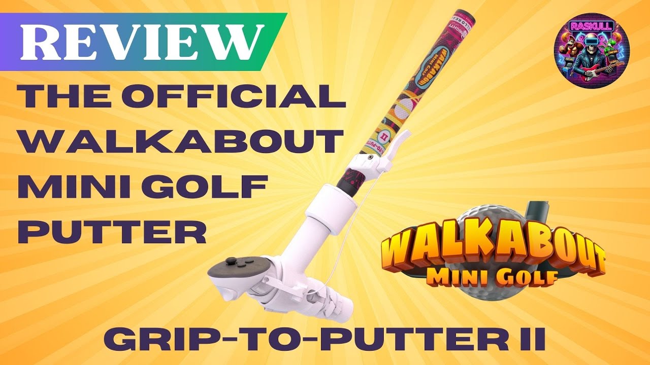 Review of HelloReal's Grip-to-Putter II for Walkabout Mini Golf - YouTube