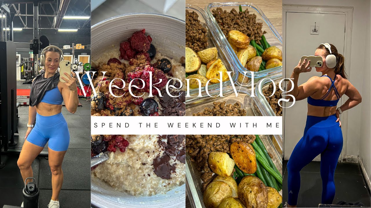 Weekend vlog | Gym, HYROX Hype & Sunday Reset Energy 💪 - YouTube