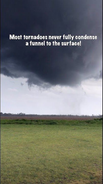 We chased all day and then finally found this tornado near DeWitt, Arkansas! - YouTube