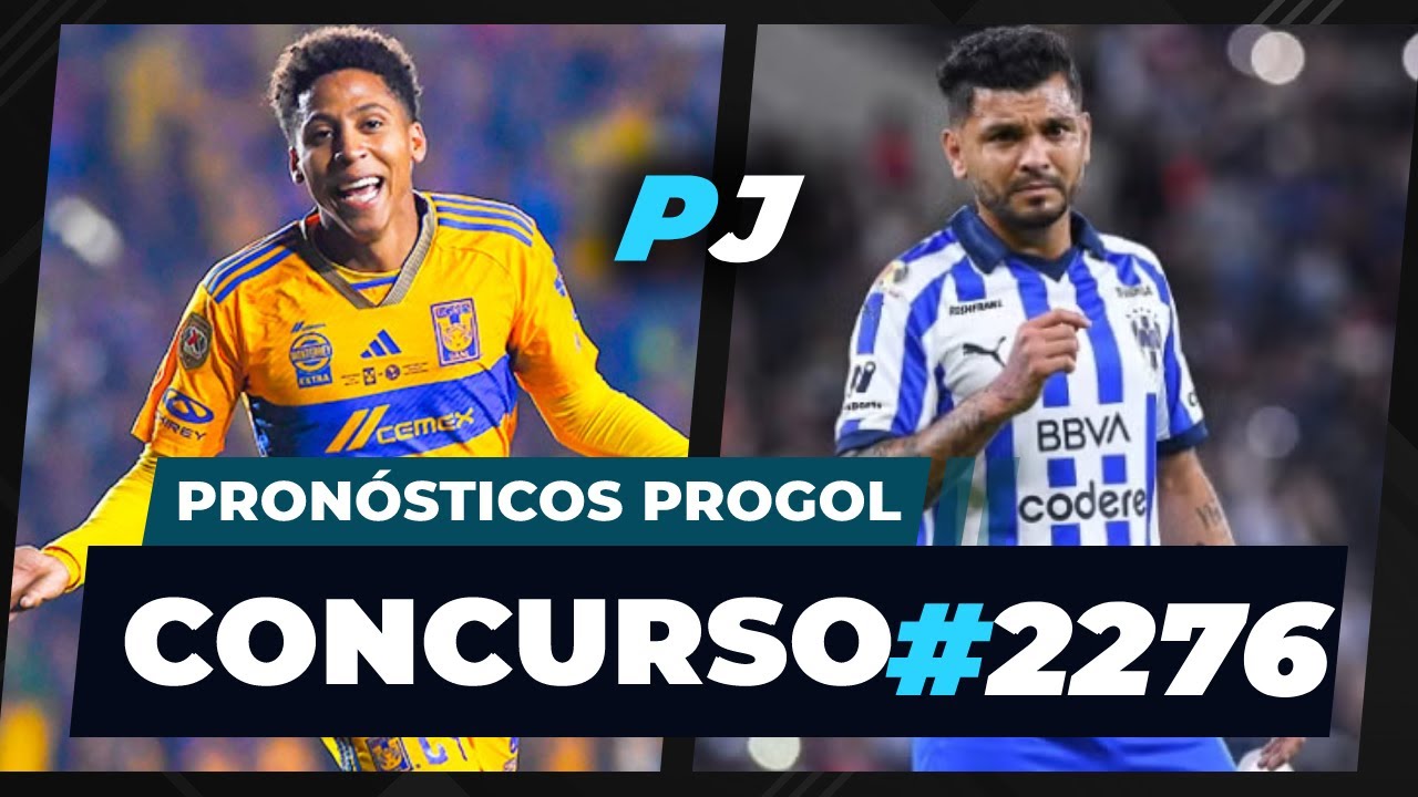Pronósticos PROGOL - Concurso 2276 | Pronósticos del Jaguar | Análisis ...