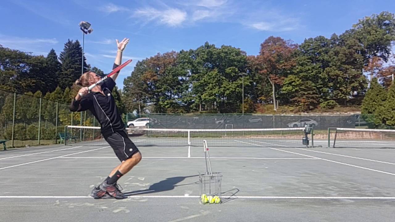 first and second serves pinpoint stance - YouTube