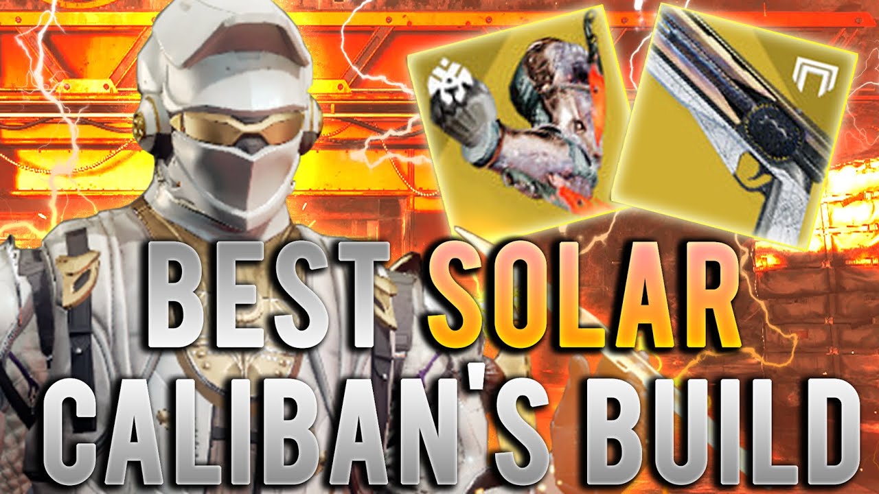 The Best SOLAR Hunter Caliban's Hand Build in Destiny 2 PVE - YouTube