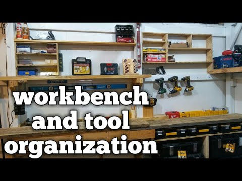 Workbench and tool organization - YouTube