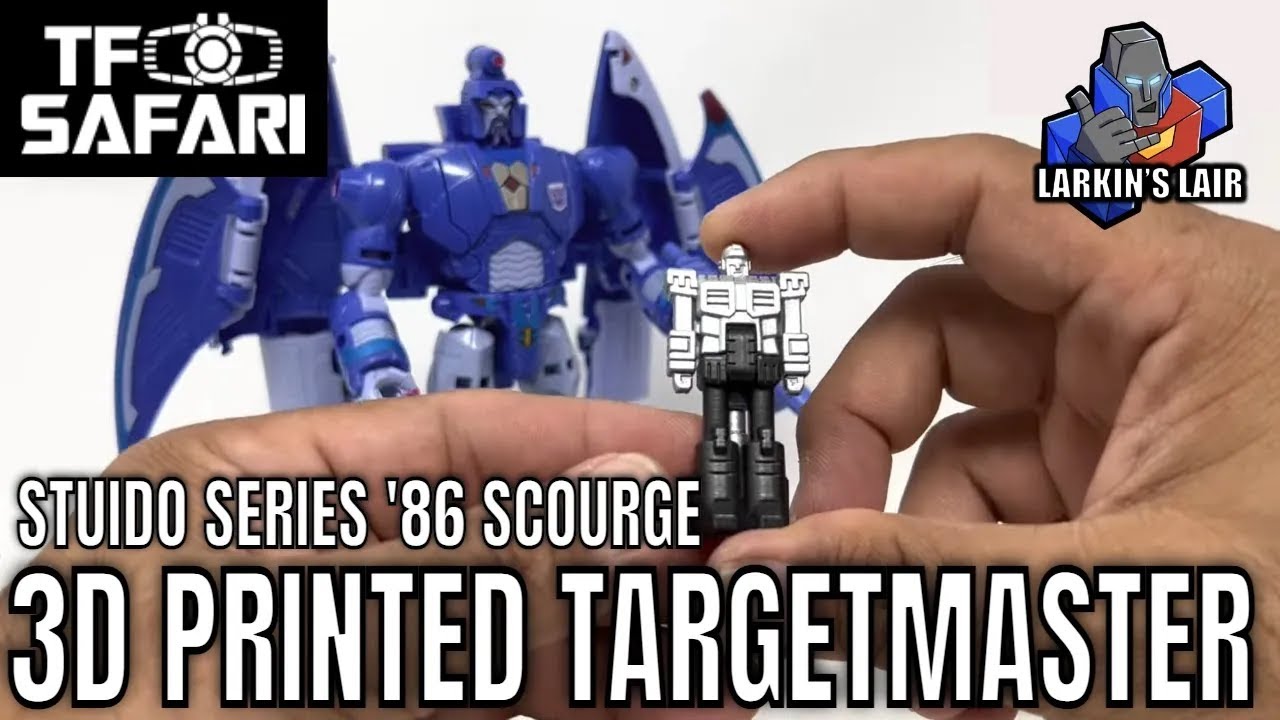 3D Printed Targetmaster for Studio Series Scourge, Matrix Workshop M-54 ...