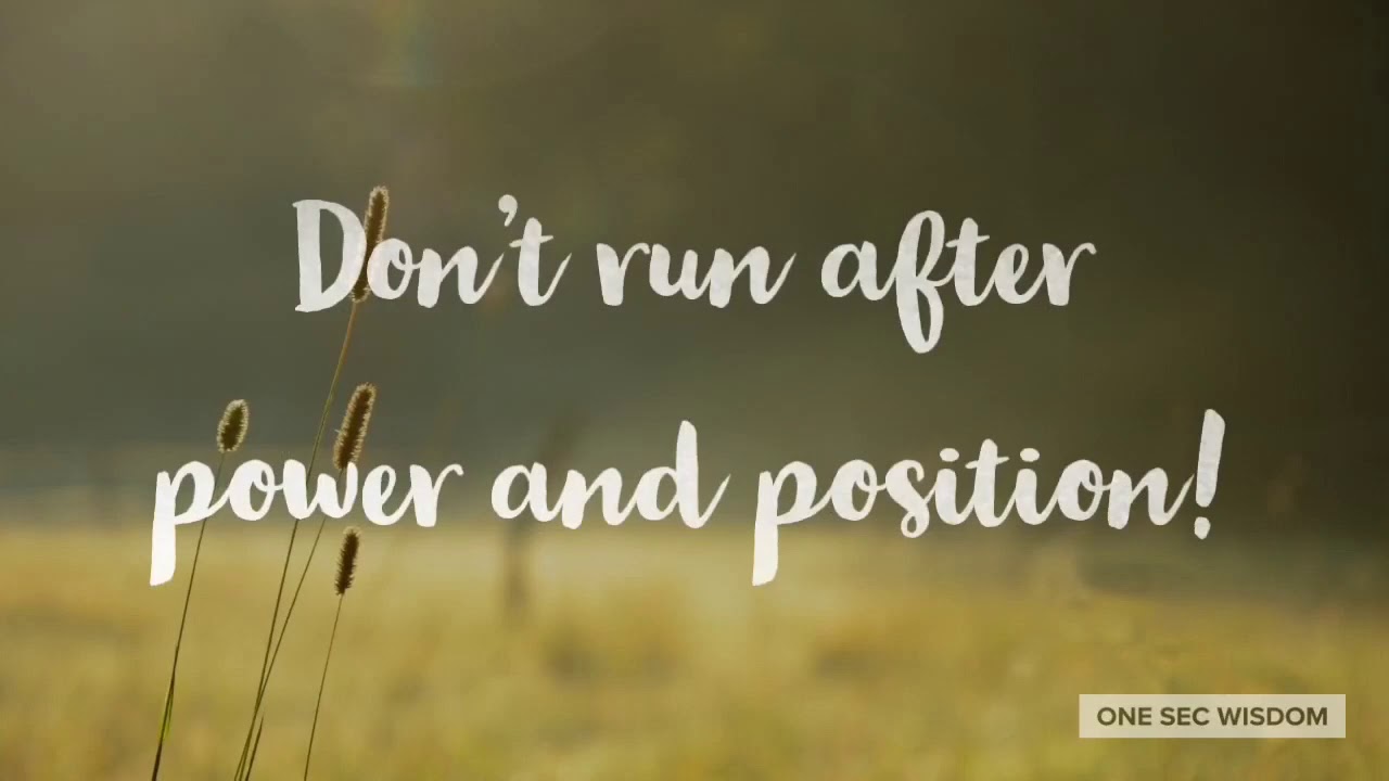 Don’t run after money? Naeem - YouTube