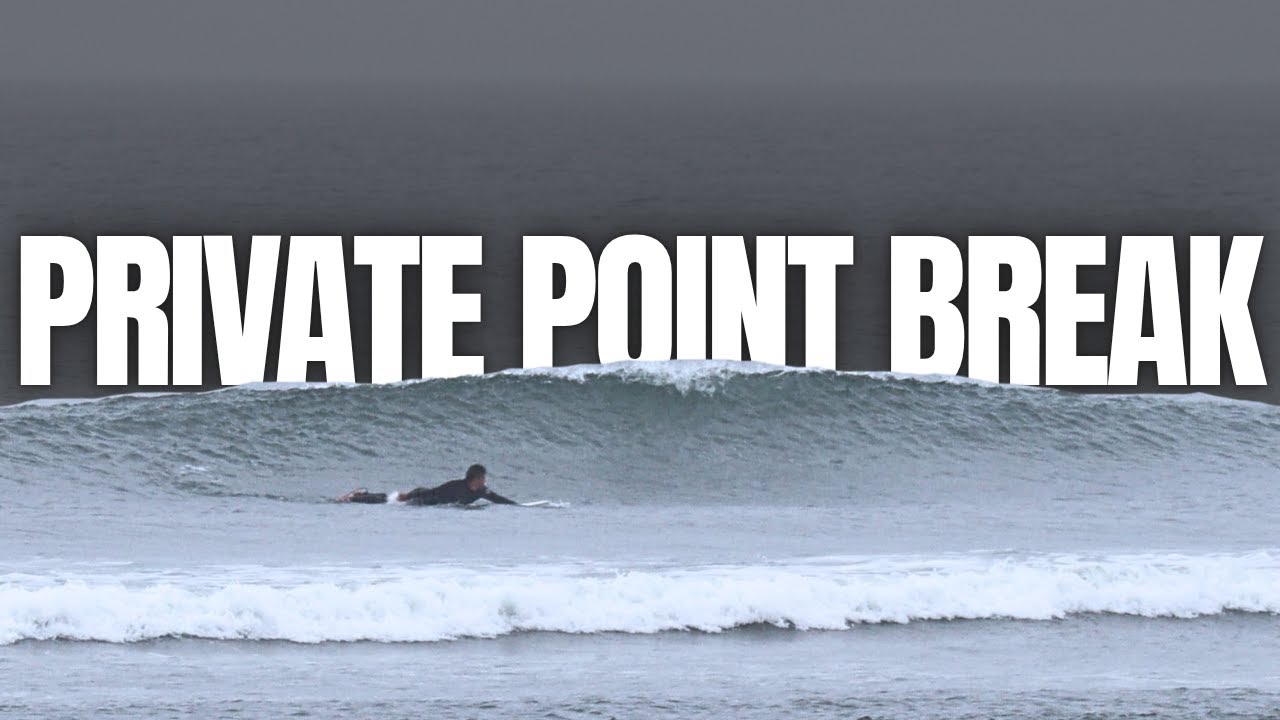 Camping And Surfing Alone At A Remote Point Break - YouTube