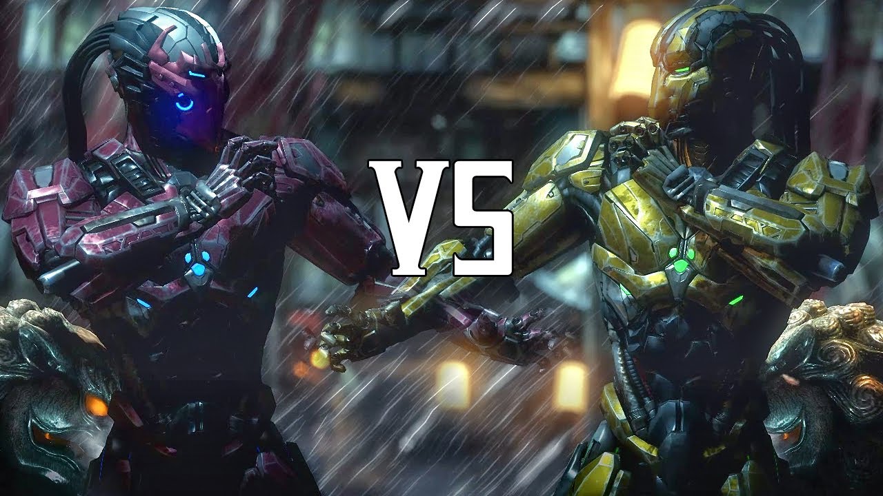 Mortal Kombat X - Sektor Triborg VS Cyrax Triborg - YouTube