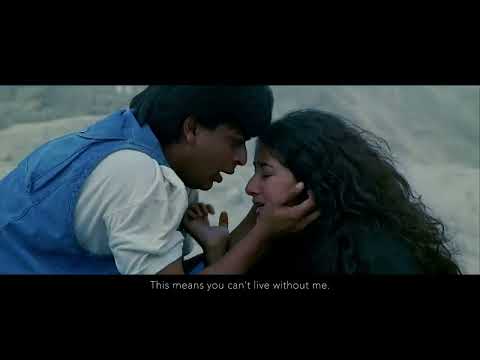 Dil Se. nice dialogue by Shah Rukh Khan & Manisha koirala❤️