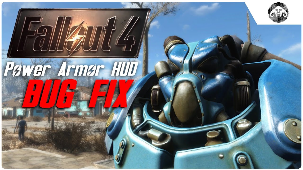 FALLOUT 4 Mod : Power Armor HUD (update v1.0.1) - YouTube
