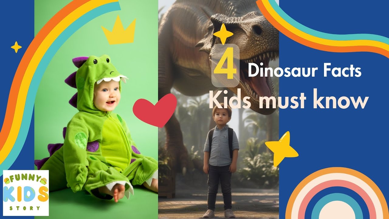 4 dinosaur facts kids must know | increase kids curiosity | Kids ...