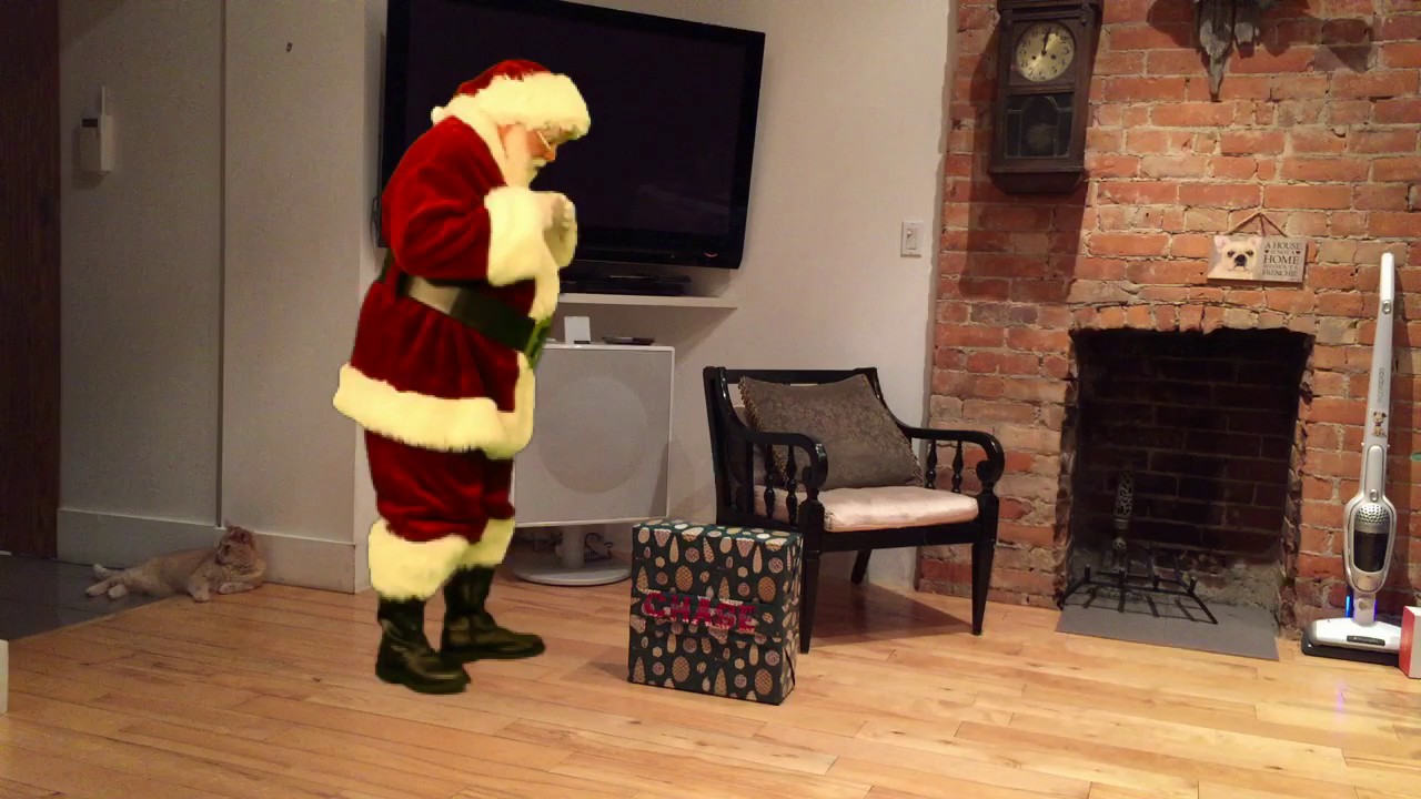 Caught Santa on Video - Christmas 2016 - YouTube