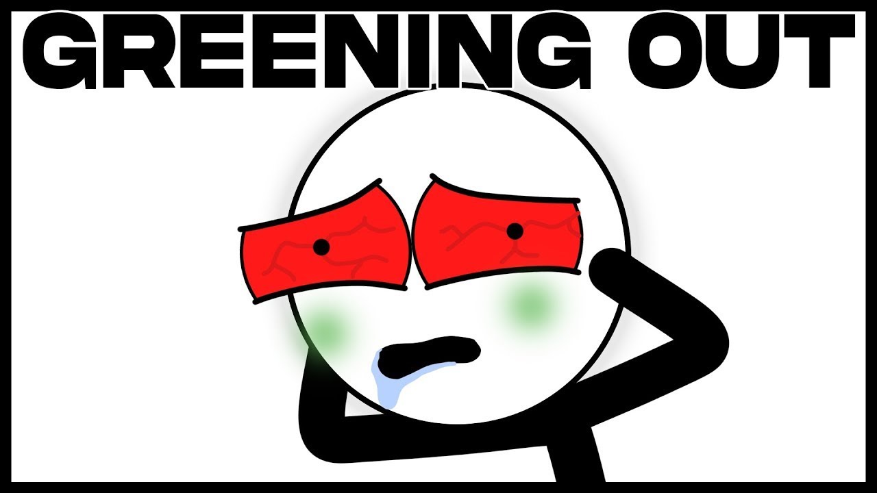 SO THIS IS WHAT GREENING MEAN What Greening Out Feels Like REACTION so-this-is-what-greening-mean-what-greening-out-feels-like-reaction
