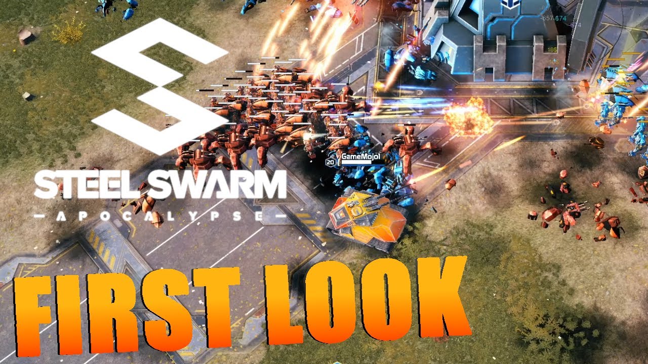 Steel Swarm: APOCALYPSE - Gameplay - YouTube