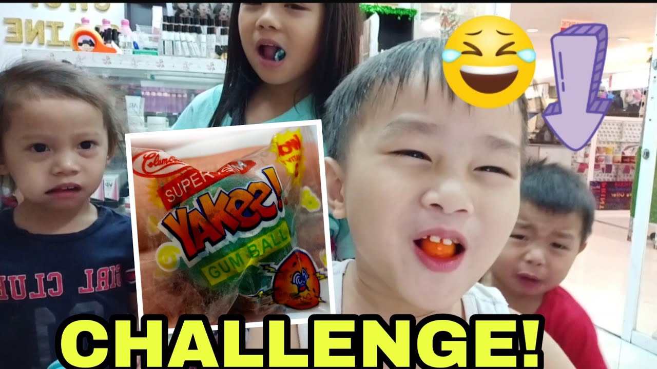 YAKEE GUM CHALLENGE - YouTube