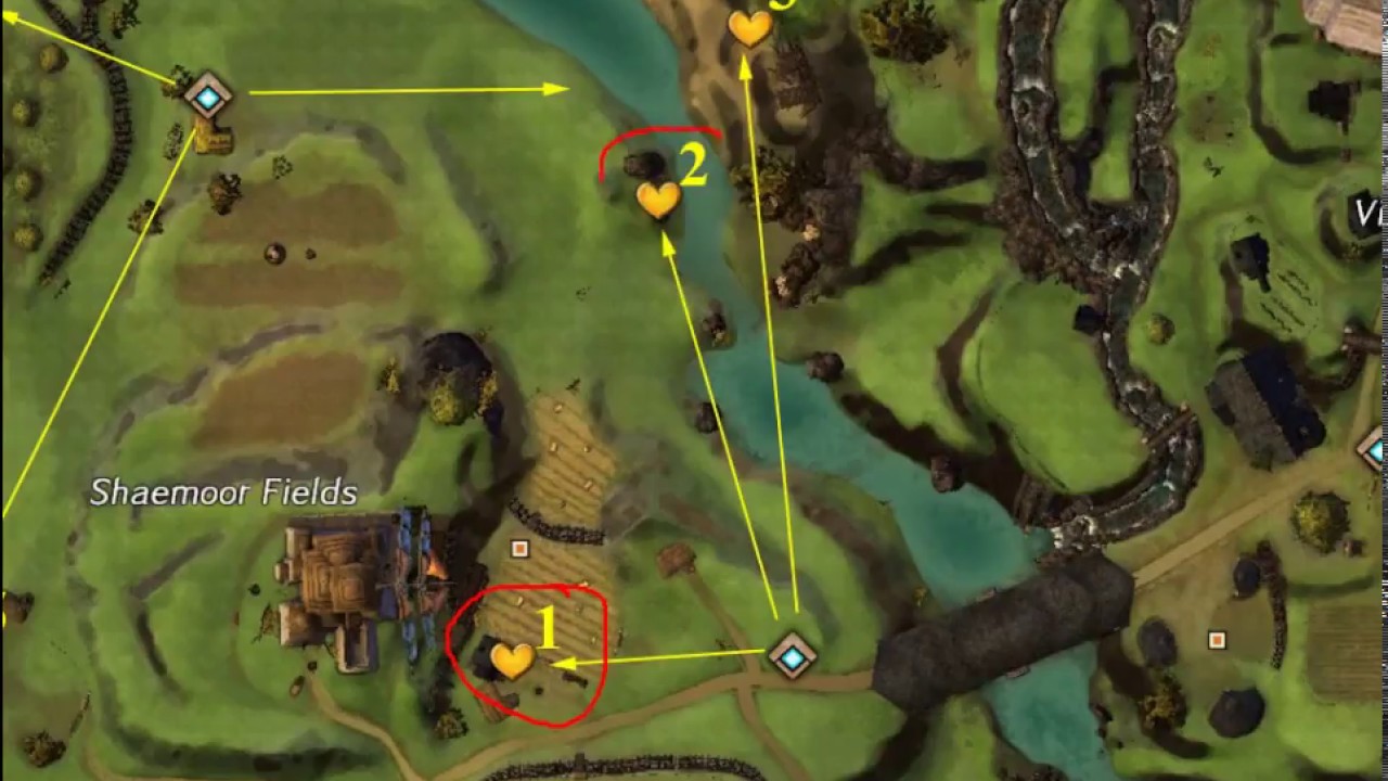 List of Task NPCs in Queensdale 2018 (map) - Guild Wars 2 - YouTube