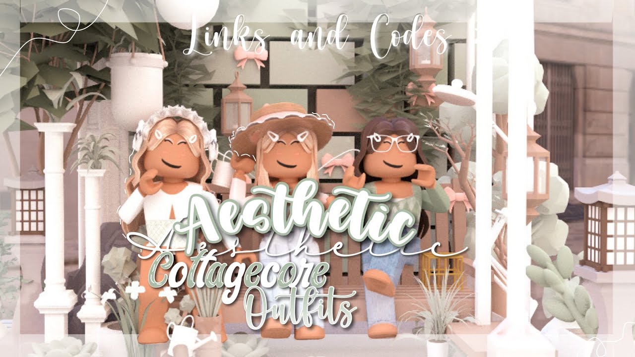 Aesthetic COTTAGE CORE Roblox Outfit || Roblox Outfit LINKS AND CODES ...
