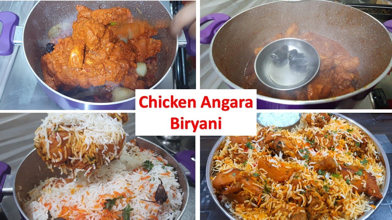 TASTIEST CHICKEN ANGARA BIRYANI - YouTube
