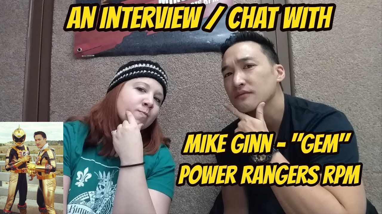INTERVIEW WITH MIKE GINN "GEM" FROM POWER RANGERS RPM - YouTube