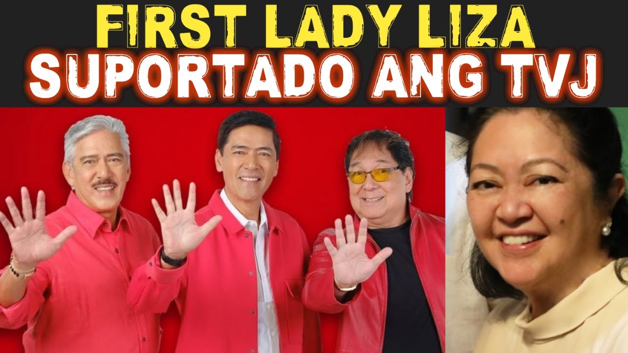 FIRST LADY LIZA MARCOS, SUPORTADO ANG TVJ! - YouTube