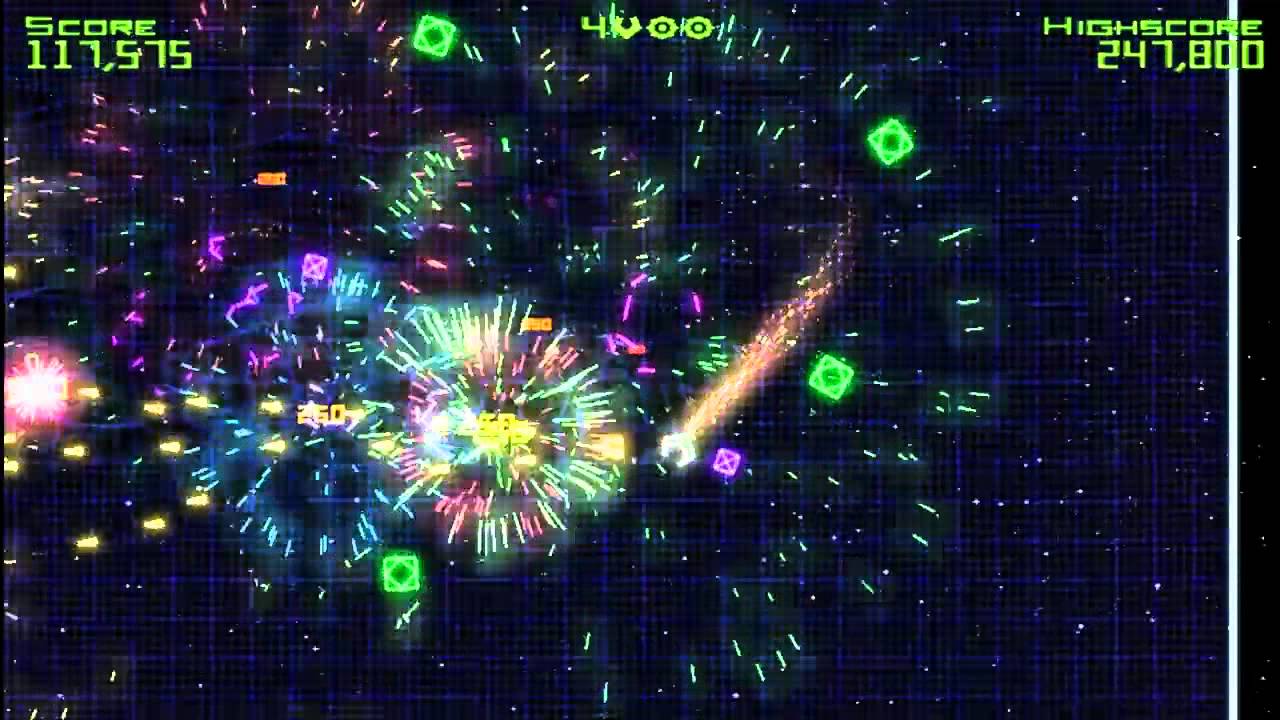 Обзор Geometry Wars - YouTube