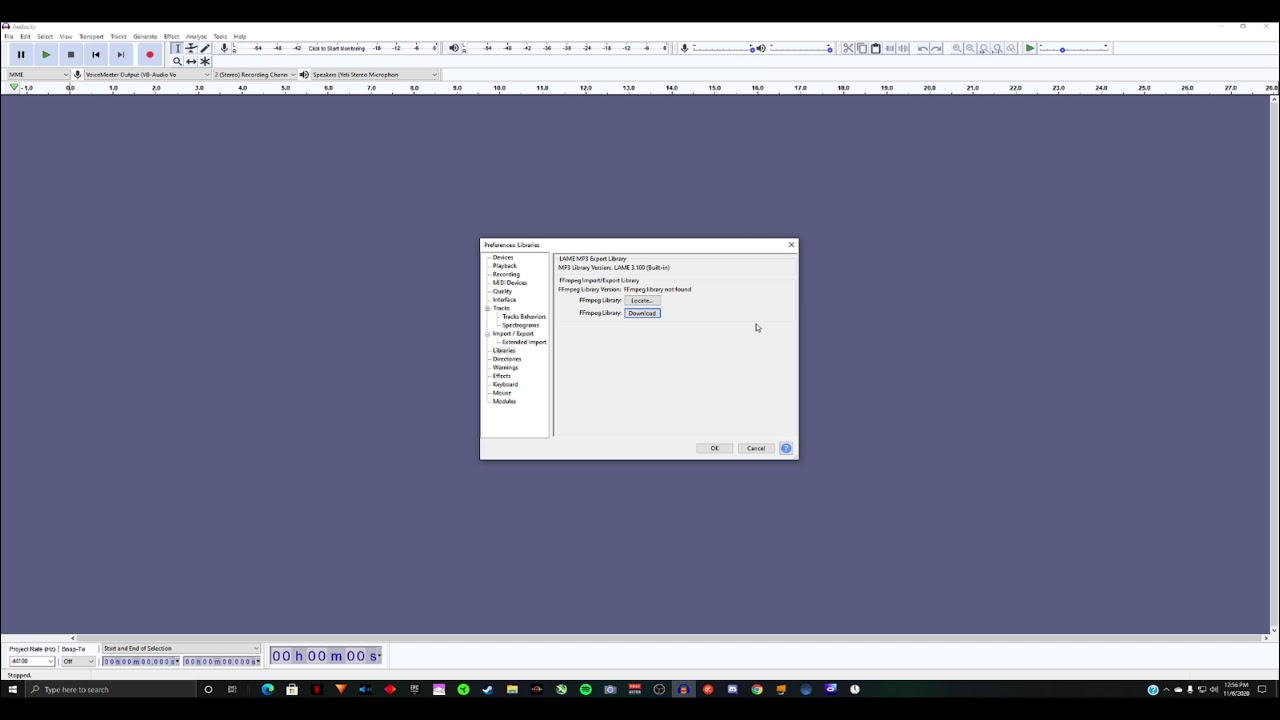 How To Import MP4 Files Into Auda In 2020 Tutorial FFMPEG And Lame How To Import MP4 Files Into Auda In 2020 Tutorial FFMPEG And Lame