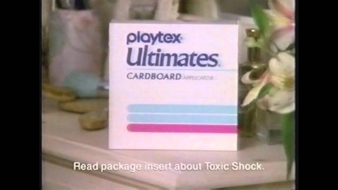 1992 Playtex Ultimates Tampon 15-sec spot - YouTube