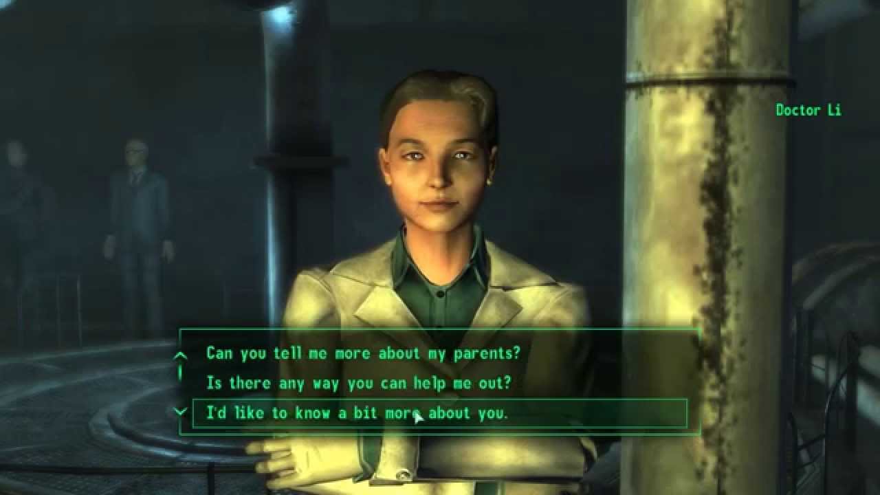 Fallout 3 Part 59 - Dr. Li (No Commentary) - YouTube
