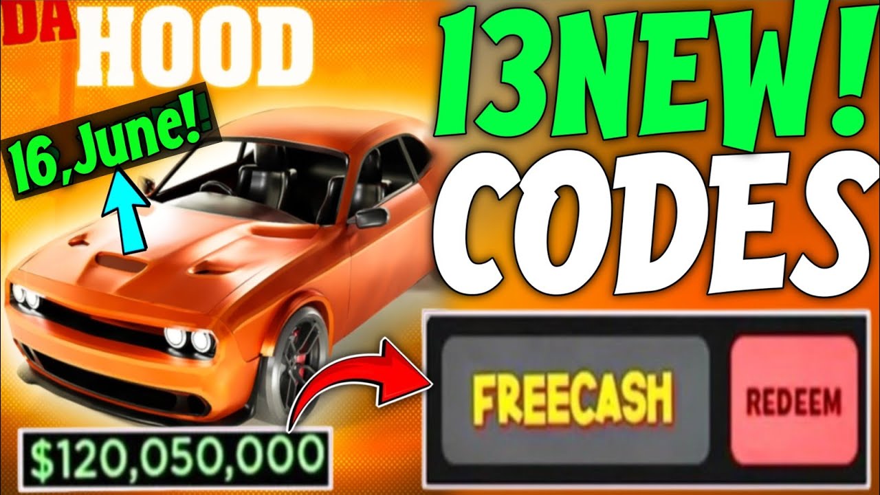 JUNE UPD DA HOOD CODES JUNE 2024 - ROBLOX DA HOOD CODES 2024 - CODES DA ...