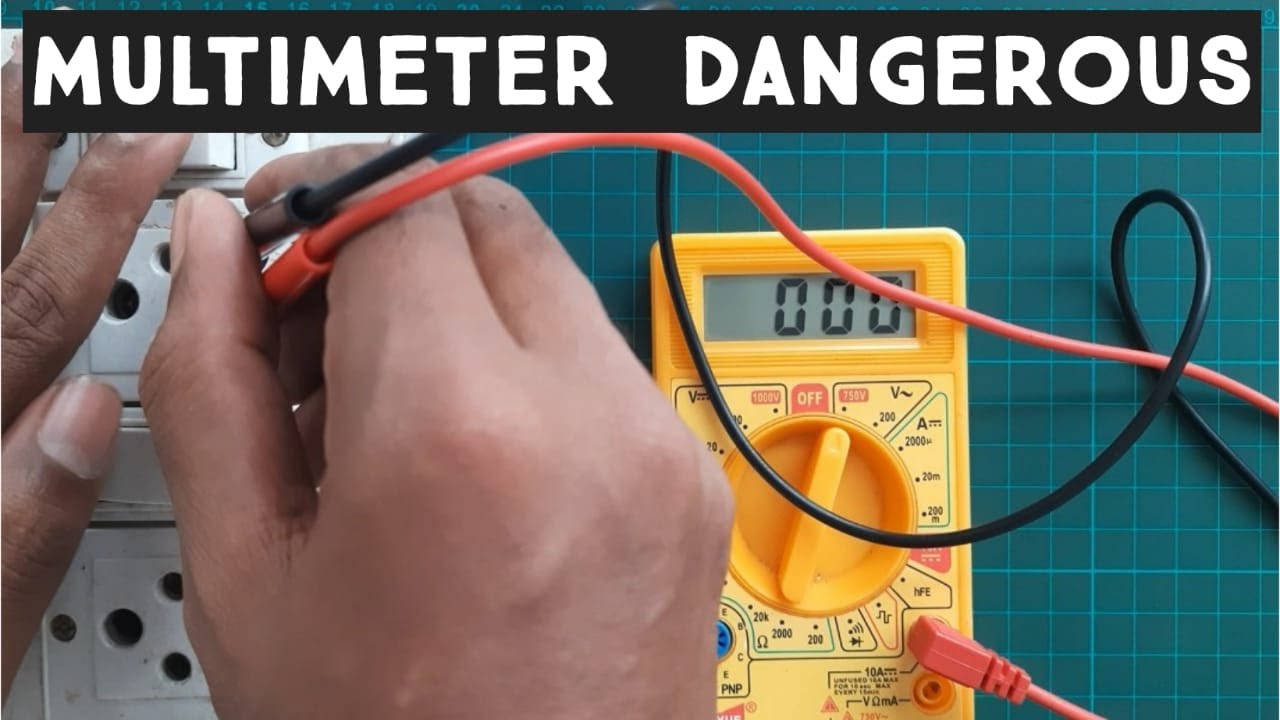 Multimeter Danger ?? - YouTube