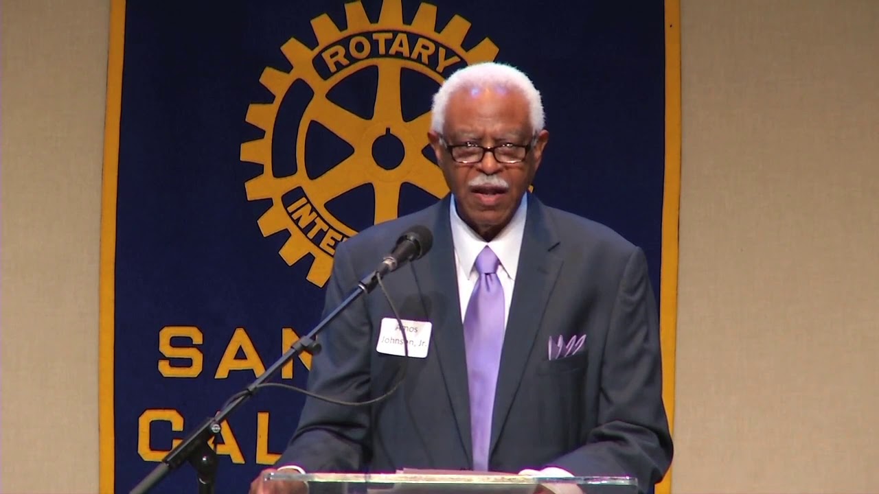 San Diego Rotary 2019 Mr. San Diego Tribute by Rev. Amos Johnson Jr ...