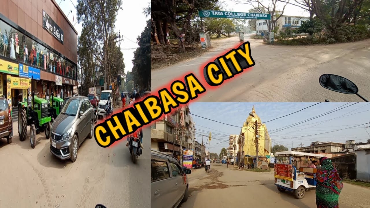 Chaibasa city full view ||Saraikela to Chaibasa by bike - YouTube