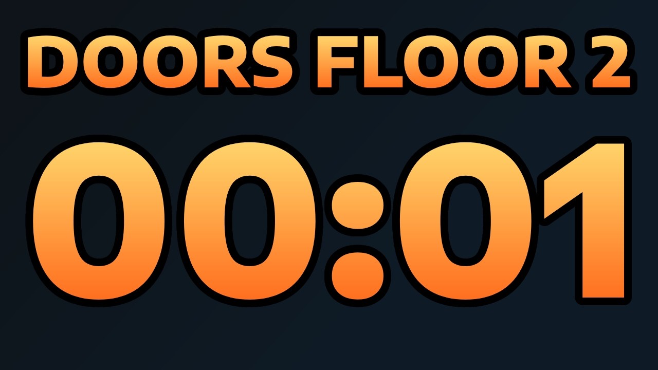 ROBLOX DOORS FLOOR 2 OUT NOW?! | TIMER + NEW BADGES - YouTube