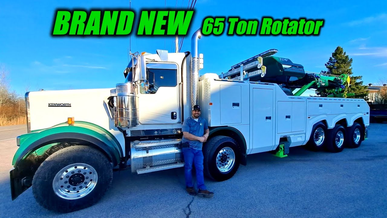 Our BRAND NEW 65 Ton Sliding Rotator - Truck Tour! - YouTube