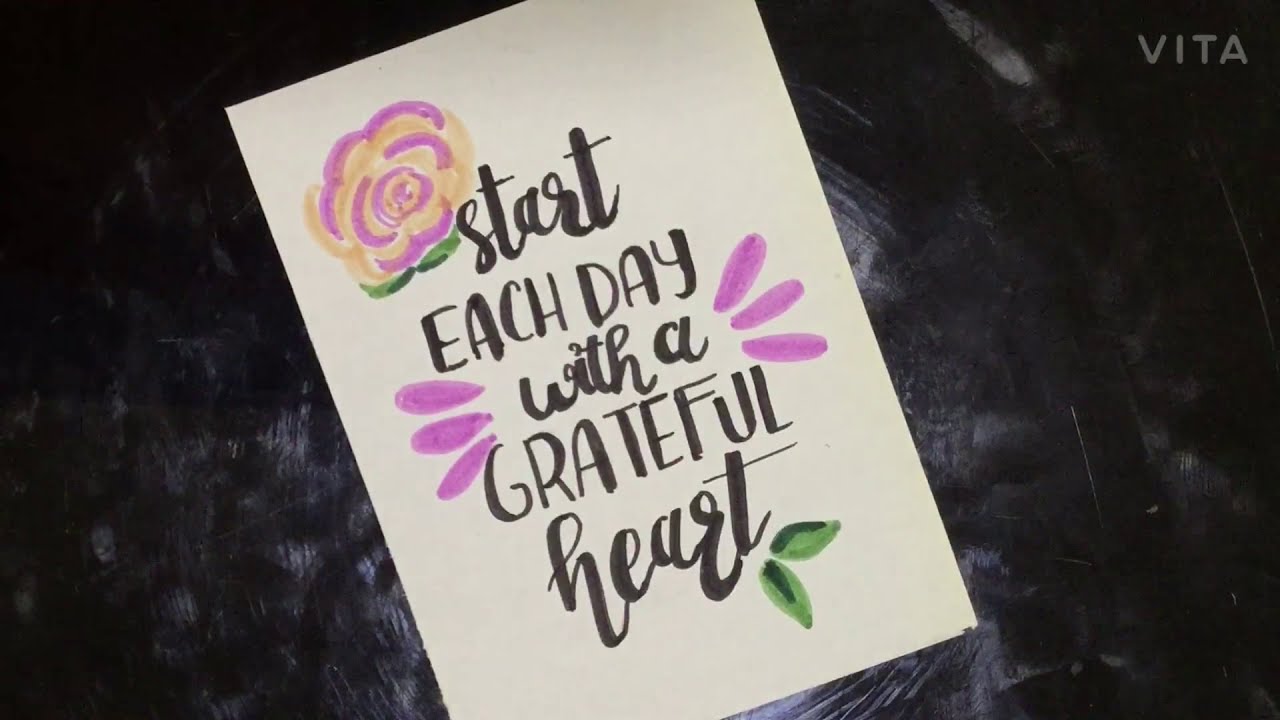 How to write calligraphy easy | step-by-step | easy for beginners #13 ...