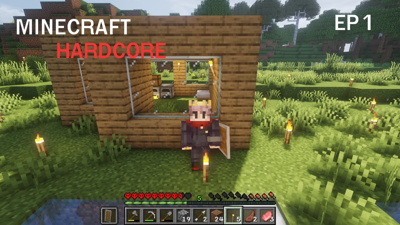 MInecraft hardcore Ep1 - YouTube