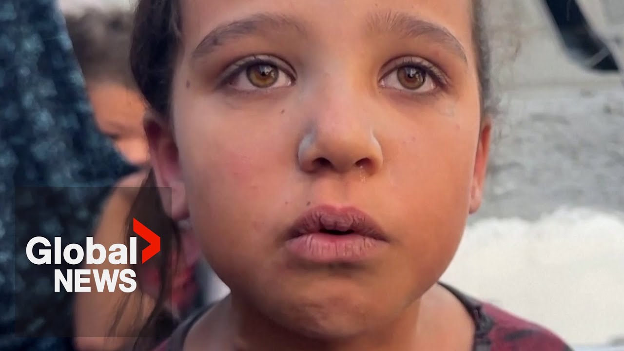 “We want to live beautiful lives": Gazan child says as Israeli ...