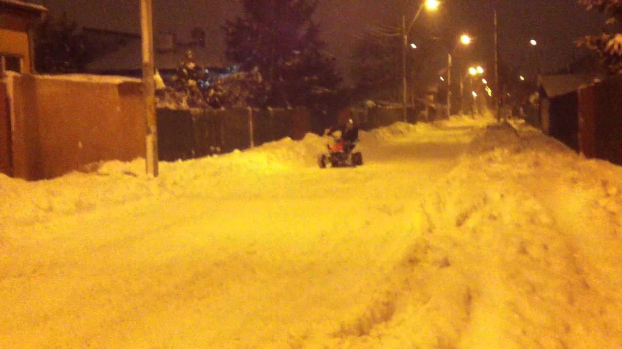ATV pe zapada - redeye - YouTube