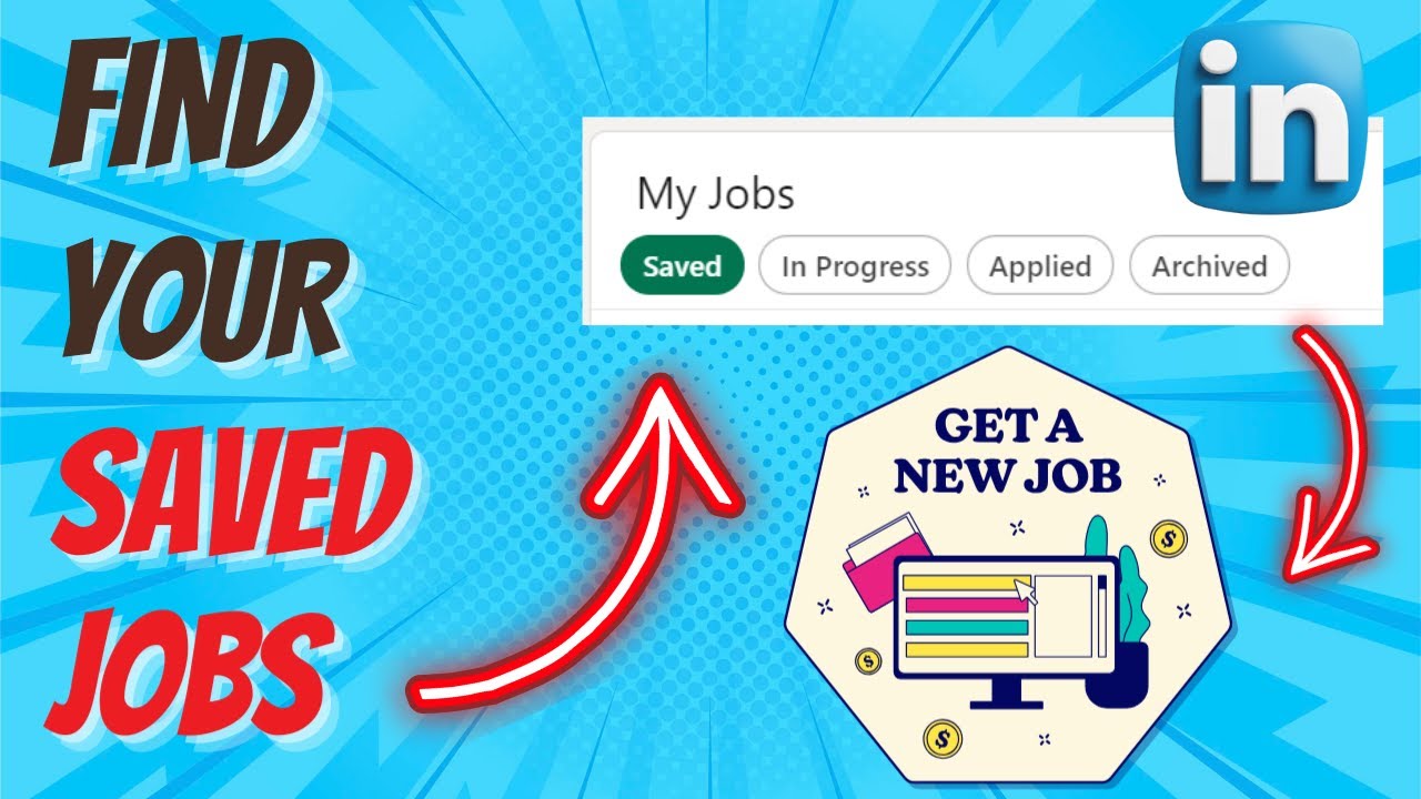 How To Find Saved Jobs On LinkedIn And Apply Later - YouTube