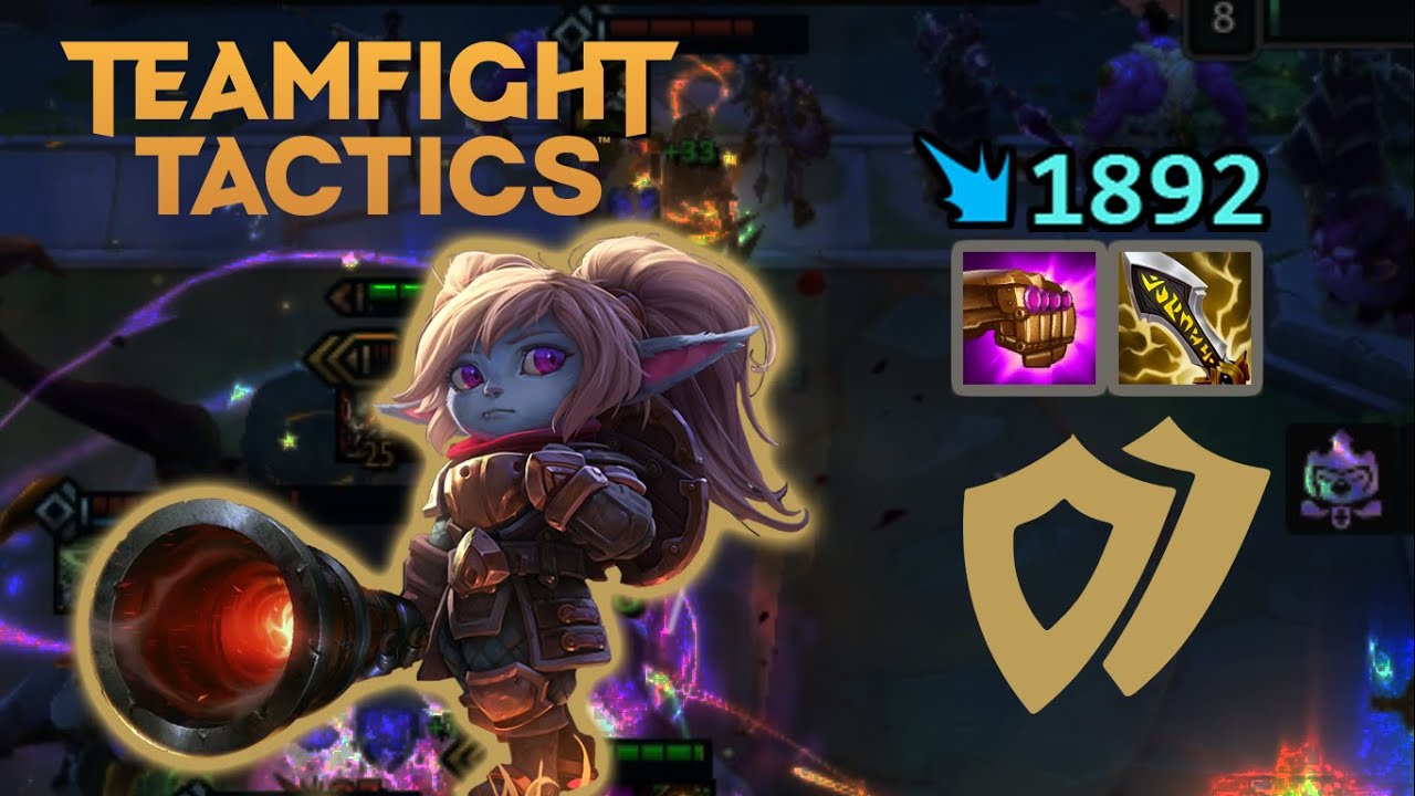 TFT - Jeweled Gauntlet Poppy Cannon - YouTube