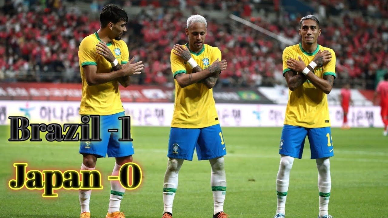 Brazil vs Japan 1-0 Extended Highlights & All Goals 06 06 2022 日本 vs ...