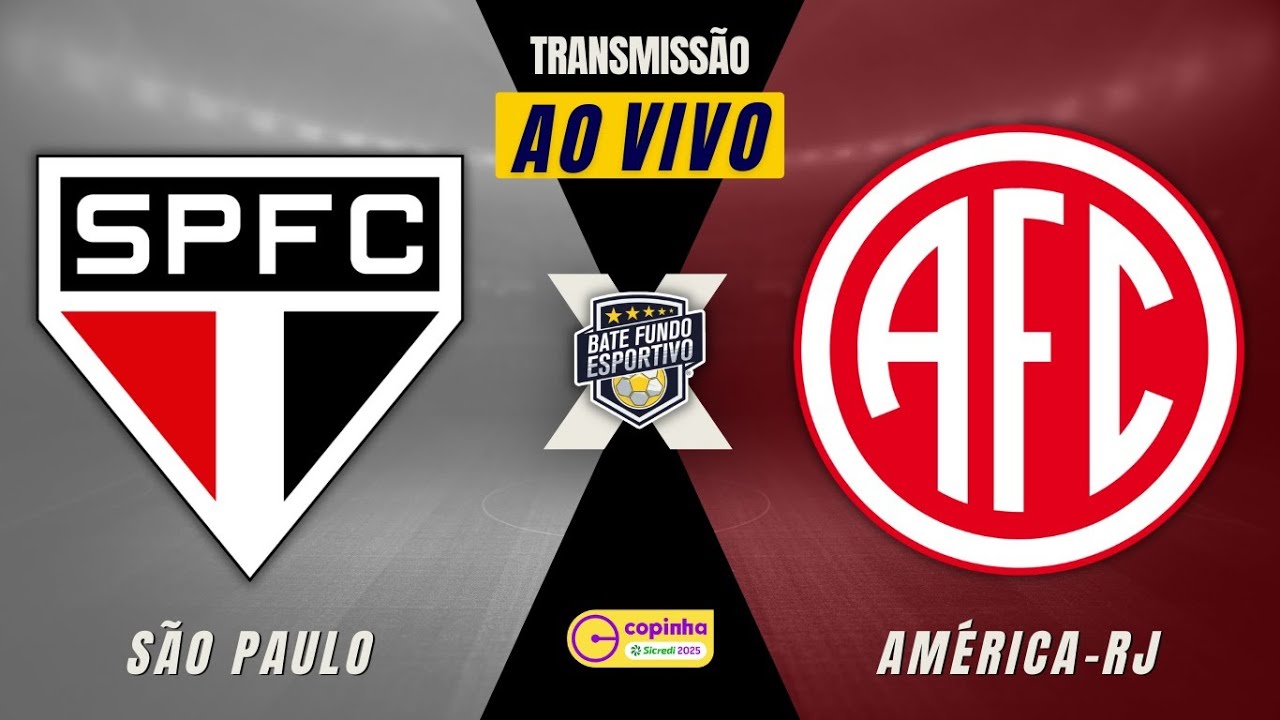 SÃO PAULO X AMÉRICA-RN AO VIVO - COPINHA 2025 - COPA SÃO PAULO DE ...