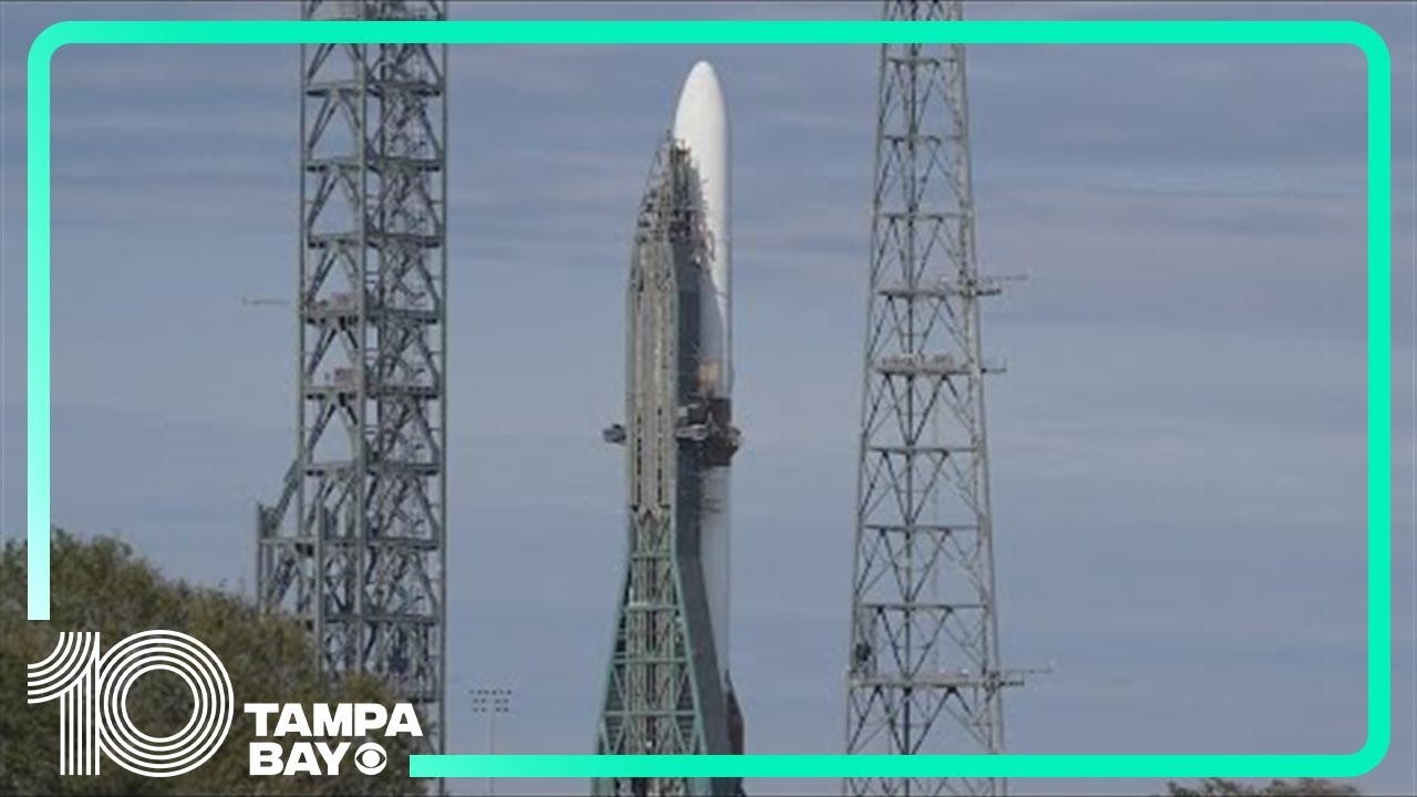 Jeff Bezos' space company calls off debut launch of massive new rocket ...