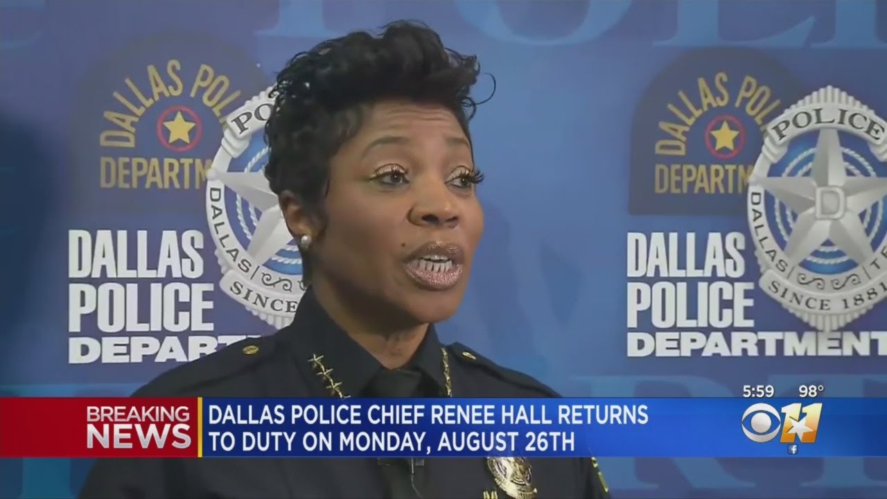 Dallas Police Chief U. Renée Hall Will Return To Duty - YouTube